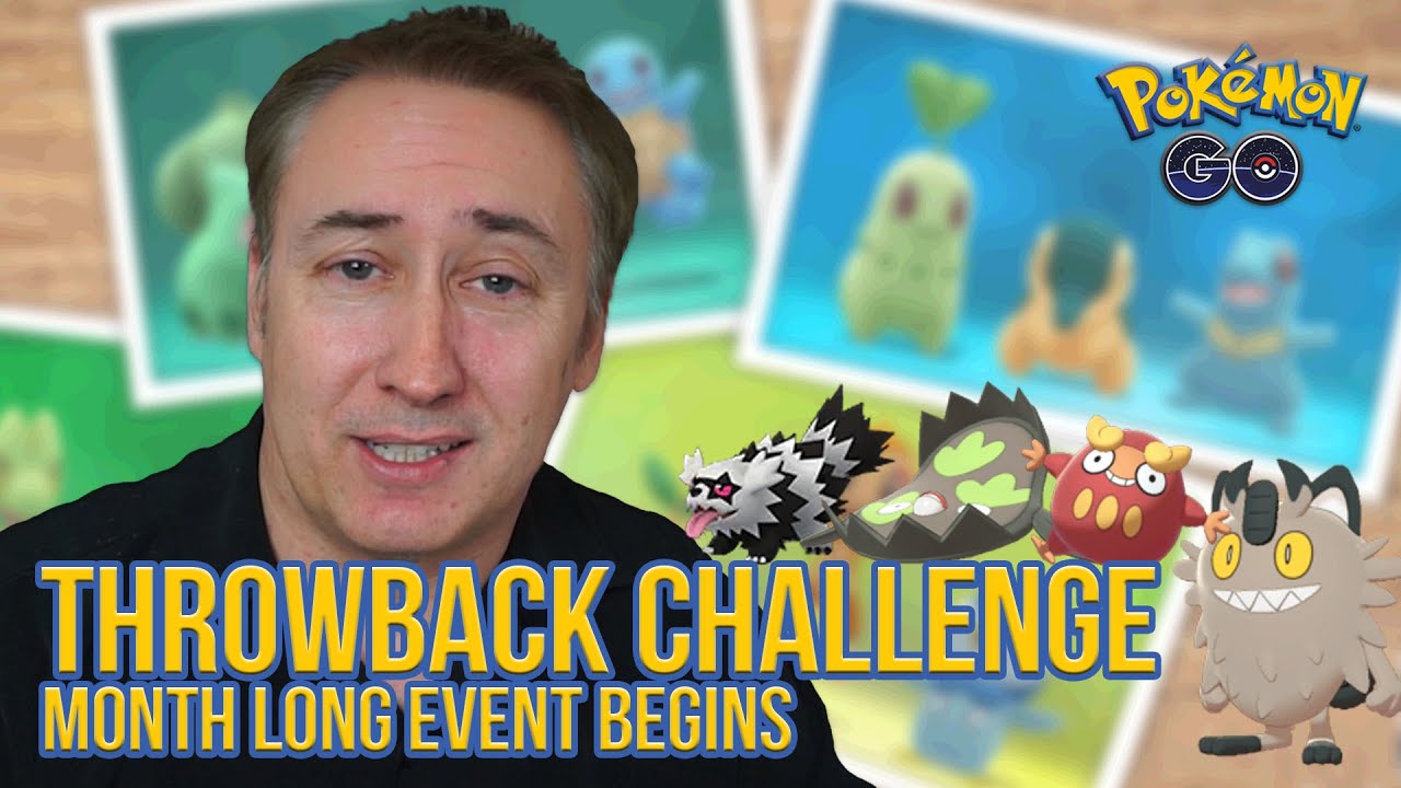THROWBACK CHALLENGE 2020 + GEN 8 MONS | Pokémon GO - YouTube