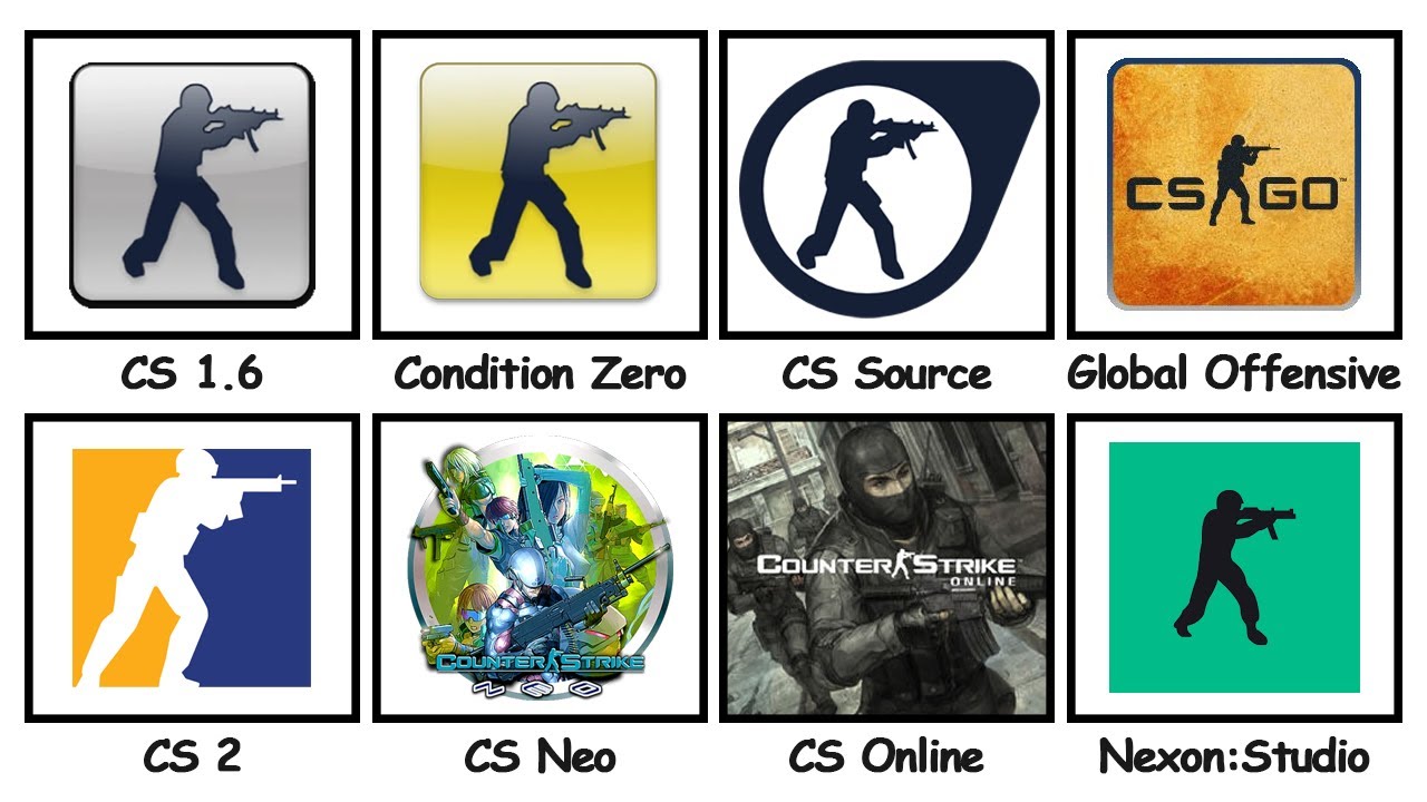 All Versions of Counter Strike - YouTube