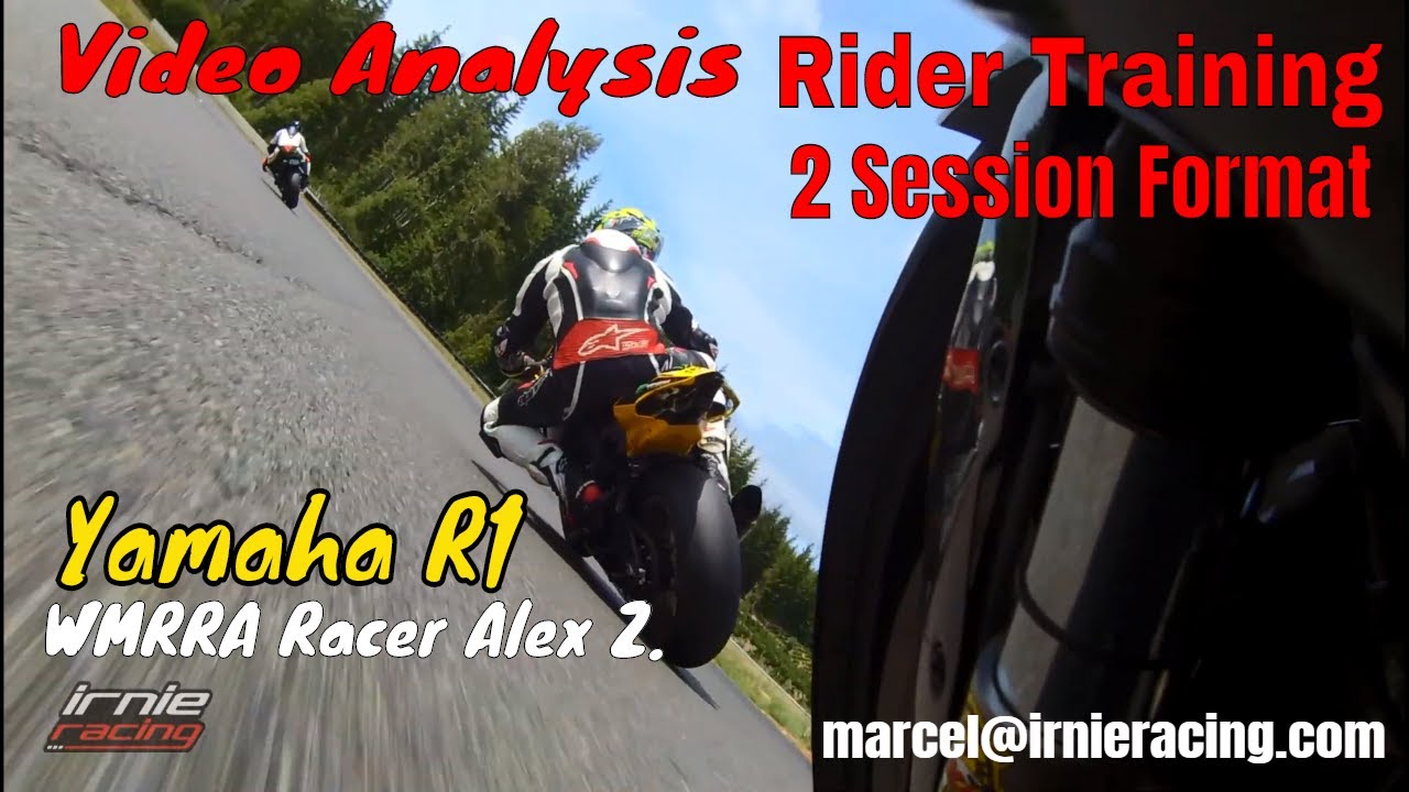 Yamaha R1 Novice Racer Alex Z. "Video Analysis Rider Training" @ Ridge ...