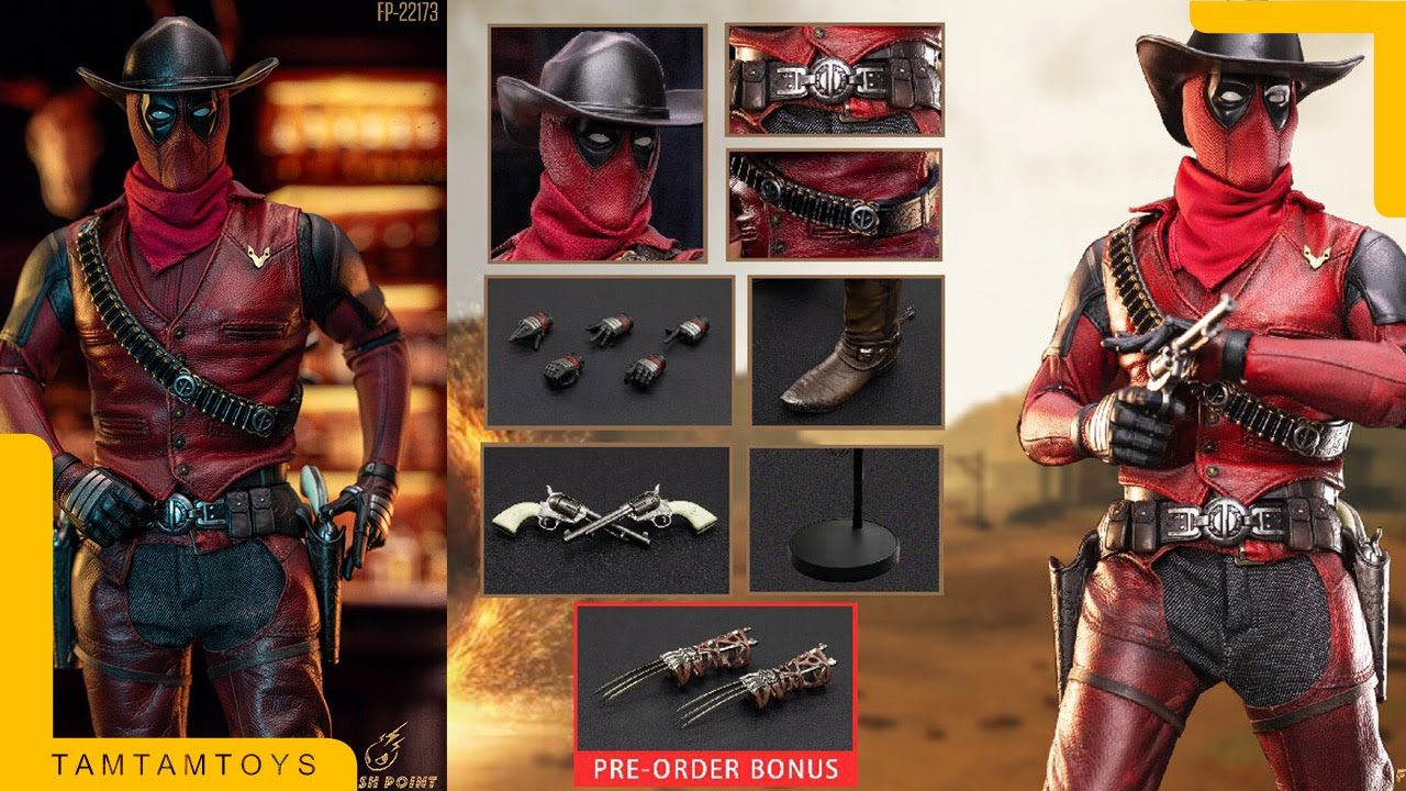 Preview: 1/6 Deadpool Cowboy Variant - Flashpoint FP-22173 Action ...