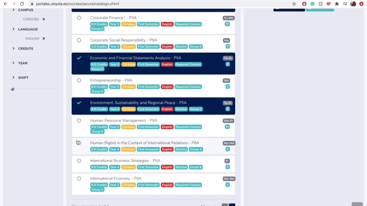 A guide on how to find your classes, exams and syllabus - YouTube