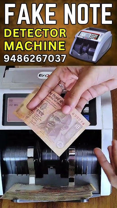 Where Can You Buy the Best Fake Note Detector Machine? #fakenote #note ...