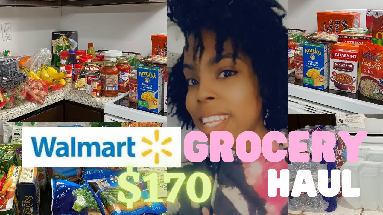 WALMART GROCERY HAUL | SMALL FAMILY GROCERY HAUL - YouTube