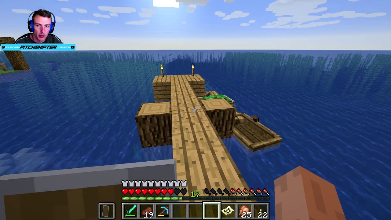 Treasure Hunting! Minecraft Stranded Series! (Minecraft #20) - YouTube