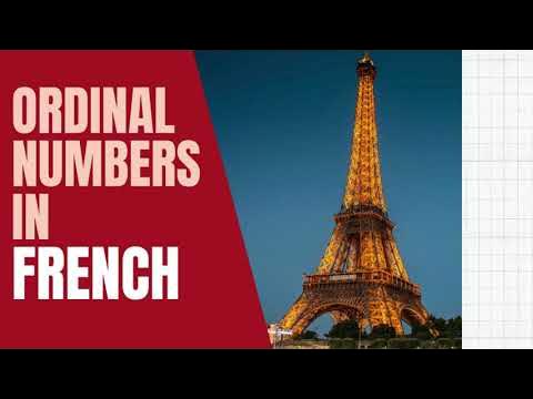 Learn how to say Ordinal Numbers in French. Very Easy # ...
