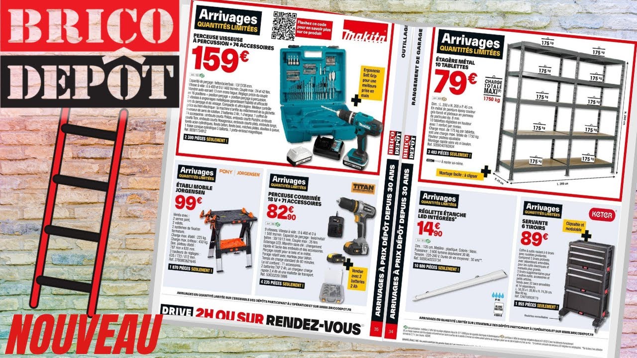 catalogue BRICO DÉPÔT du 15 septembre au 5 octobre 2023 Arrivage ...