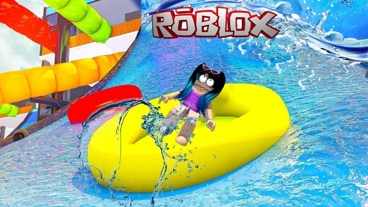 ÇILGIN SU PARKINA GİTTİK- #Roblox WaterPark Splash World - YouTube