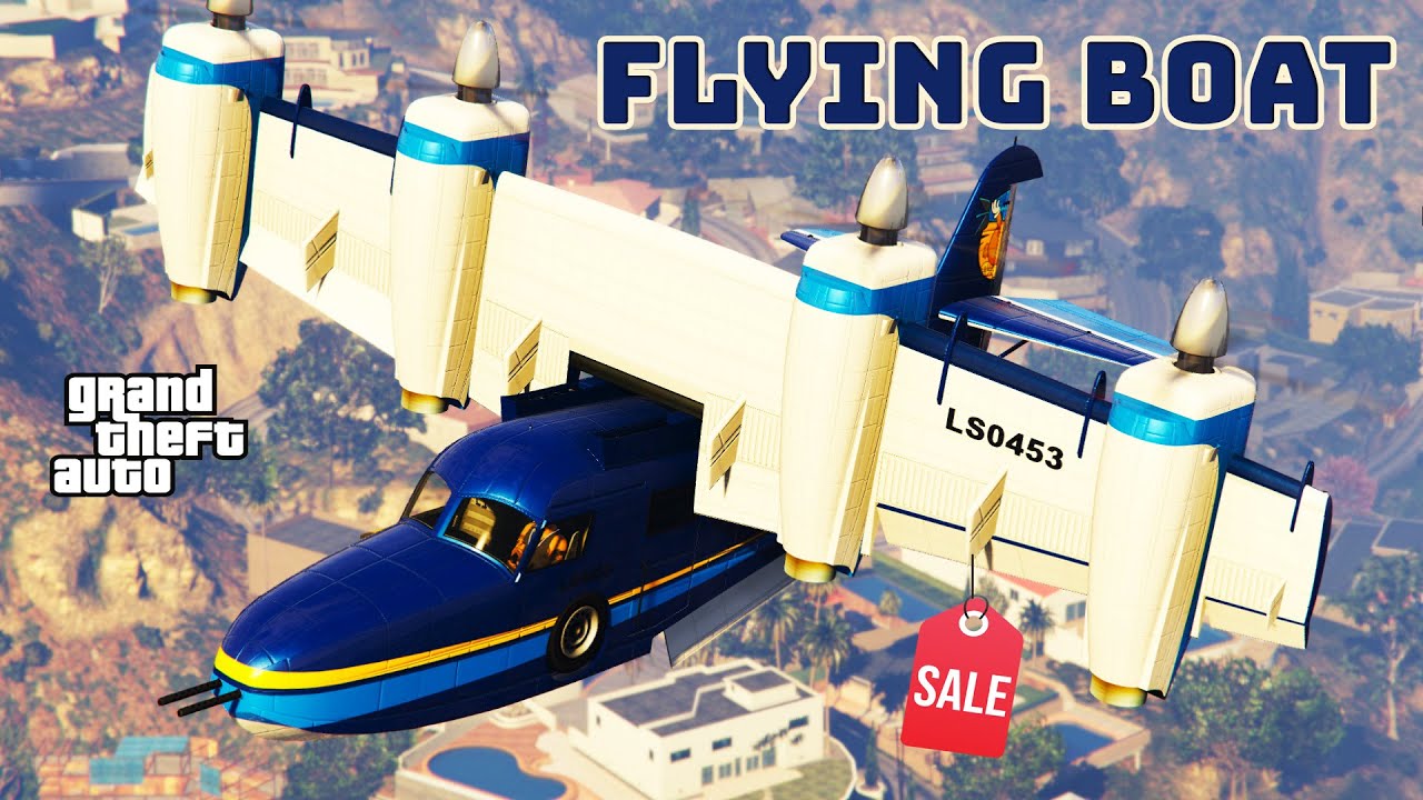 TULA Review & Best Customization SALE NOW! GTA 5 Online - Flying Boat ...