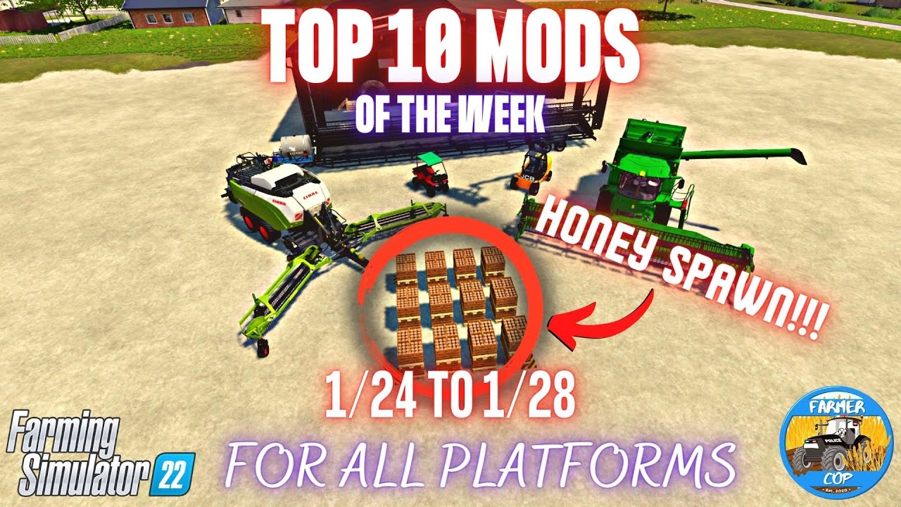 TOP 10 MODS OF THE WEEK - Farming Simulator 22 - YouTube