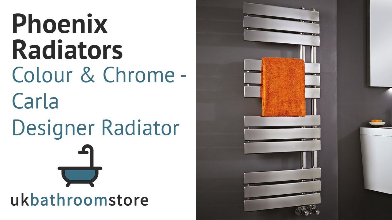 Phoenix Radiators - Colour & Chrome Radiators Carla Designer Radiator ...