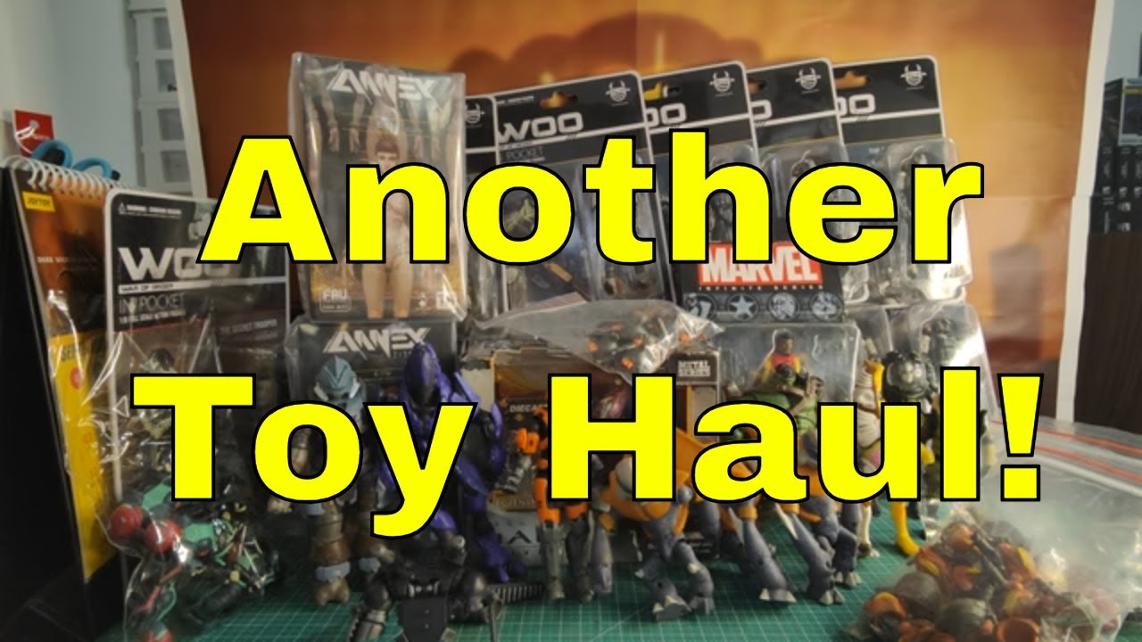 Another great toy haul - Annex 2179, Halo, War Of Order, Fornite, etc ...