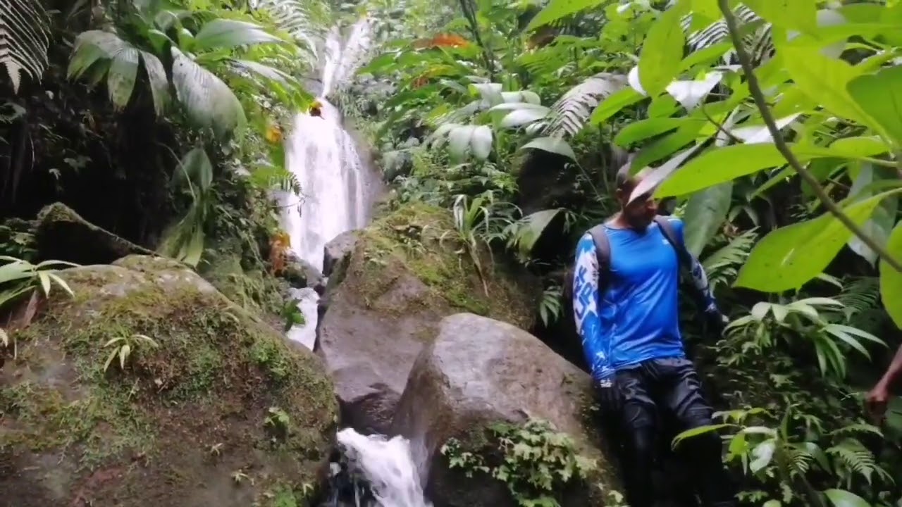 Triple Waterfalls in St.Vincent and the Grenadines - YouTube