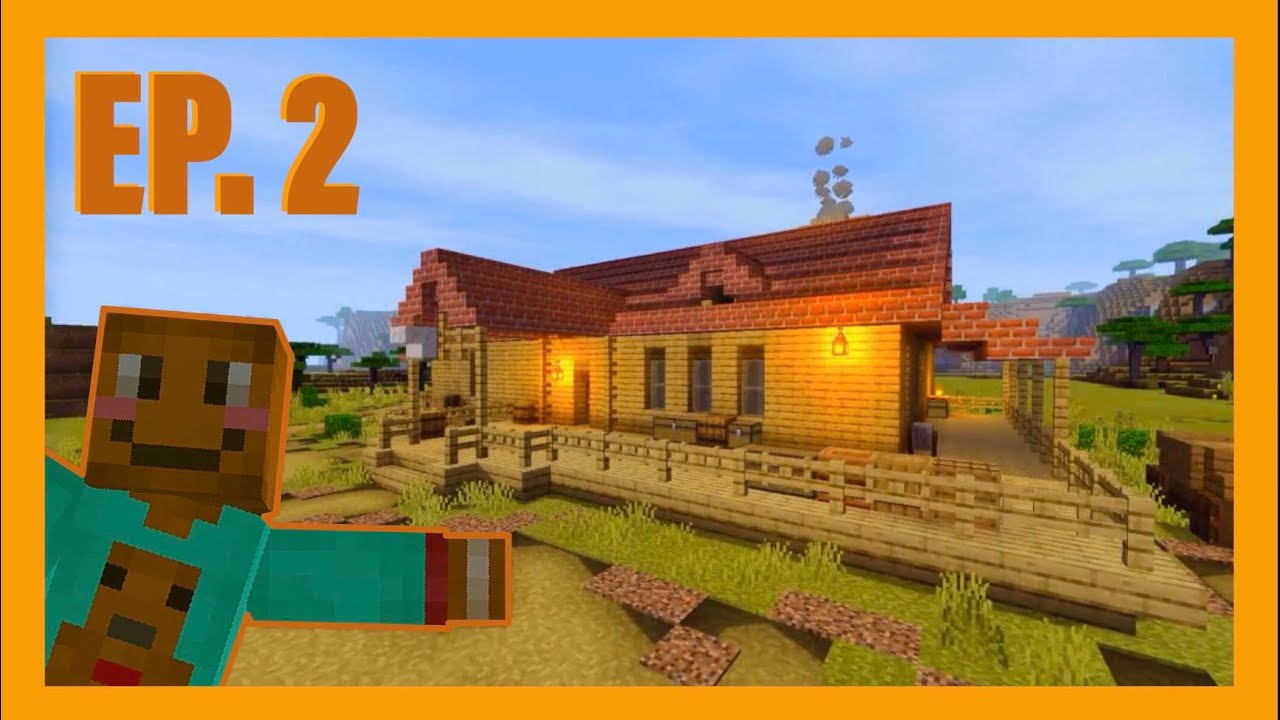 RDR2 Map In Minecraft | How to Build JOHN MARSTON'S House | P.2 ...