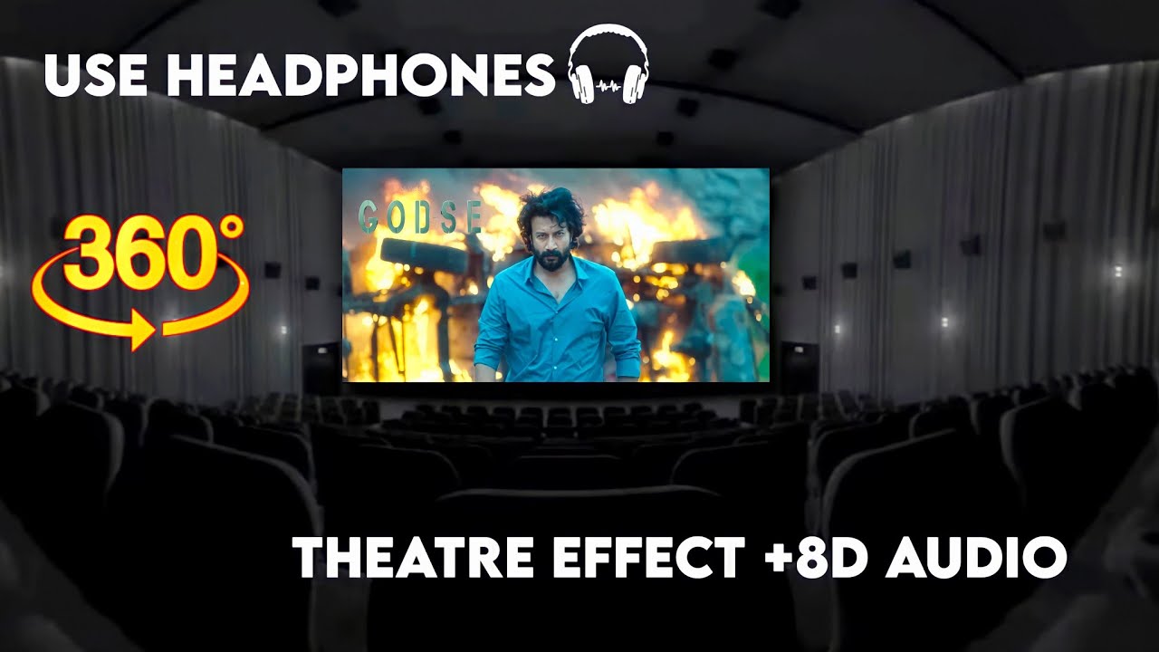 Godse Teaser ||Theatre Effect and 8D Audio |8D| Satya dev, Aishwarya ...