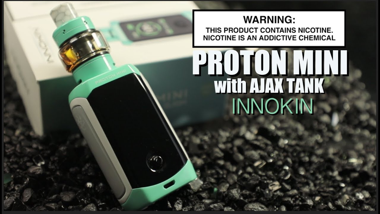 PROTON Mini Kit with Ajax Tank By INNOKIN ~Vape Kit Review~ - YouTube