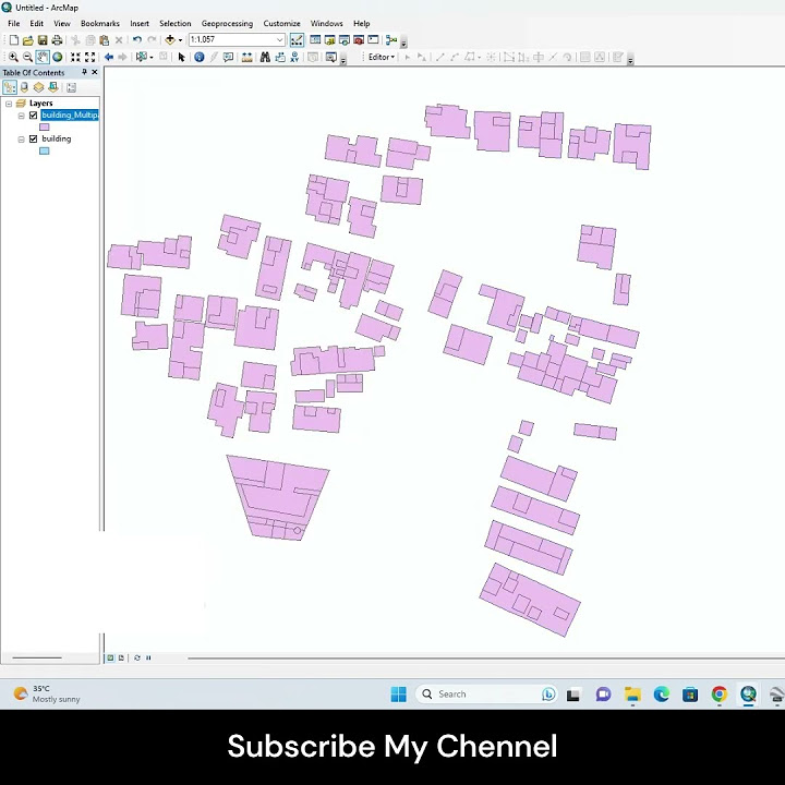 How to Convert Multipart To Single part in ArcGIS 10 8 #qgis3 #gis #map #arcmap #arcgispro - YouTube