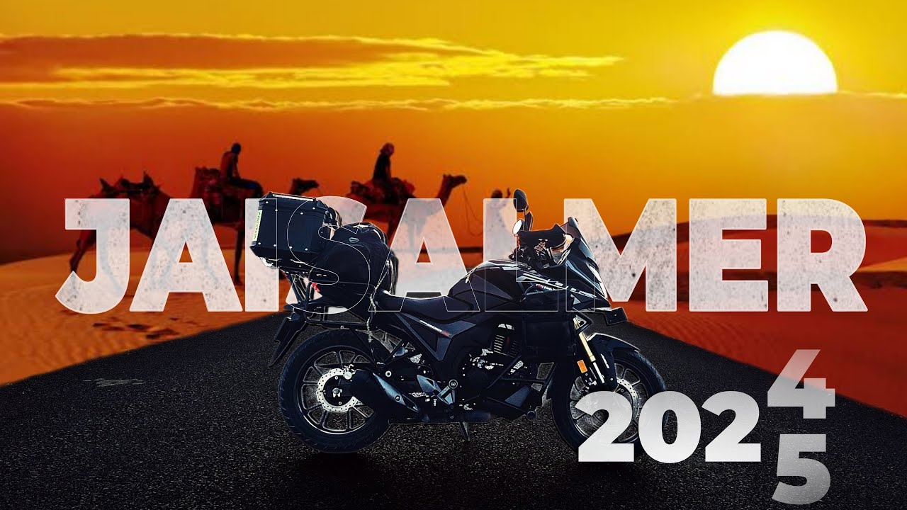 Abohar to Jaisalmer NON STOP 860KM | Solo Ride | Best Roads Of India ...