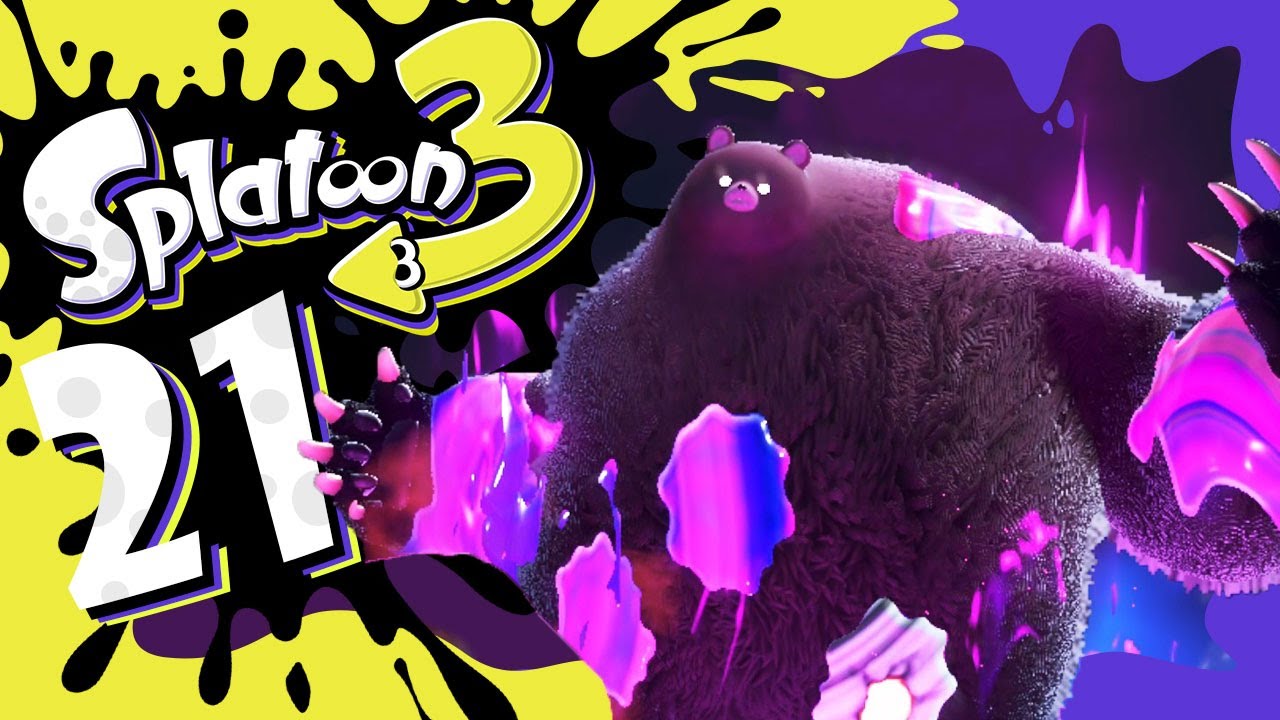 SPLATOON 3 🎨 #21: Final Boss Battle - Bärenanomalie 03 Herr Bär - YouTube