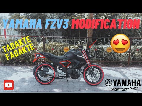 Tadakte-Fadakte Modification Ideas For YAMAHA FZ V3 ! Modification On ...