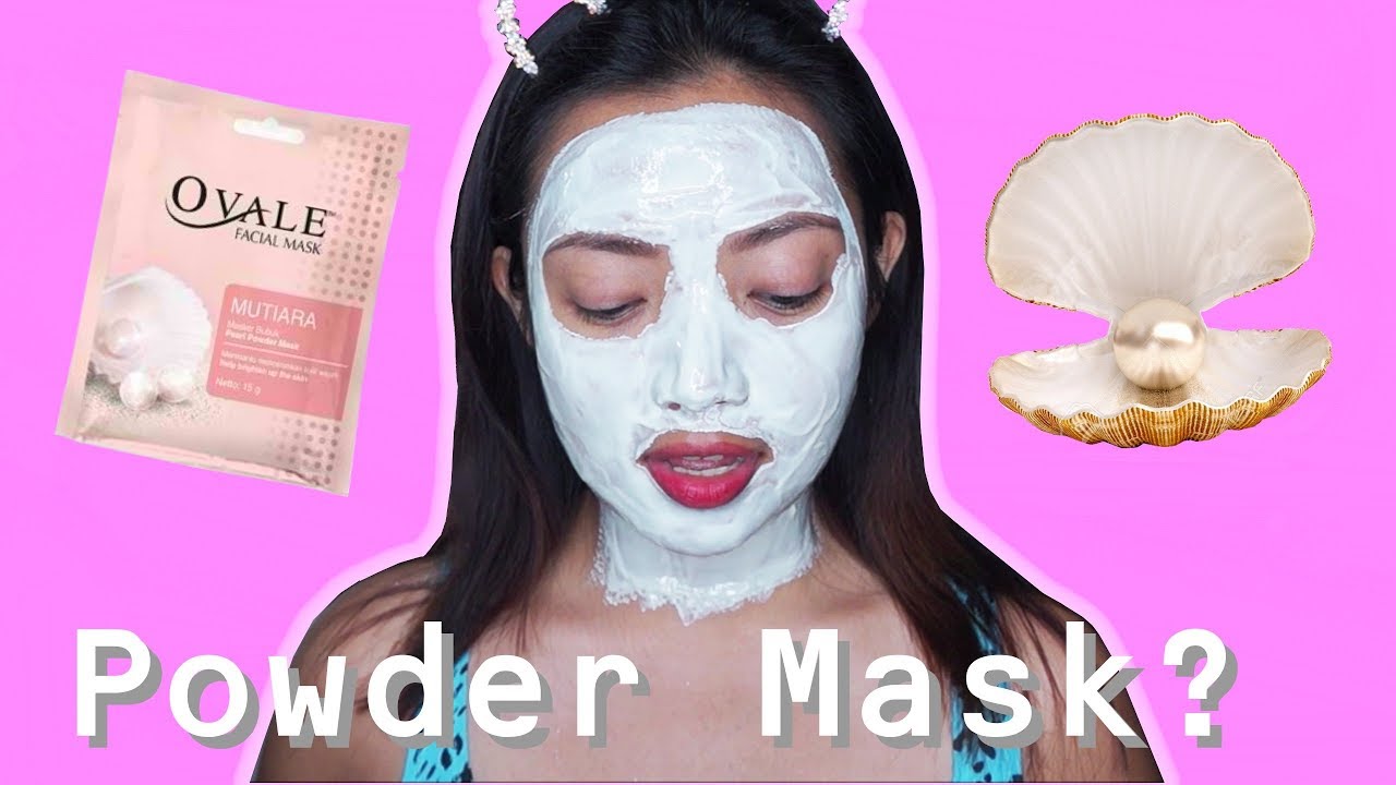 OVALE Pearl Powder Mask! LET'S TRY IT! - YouTube