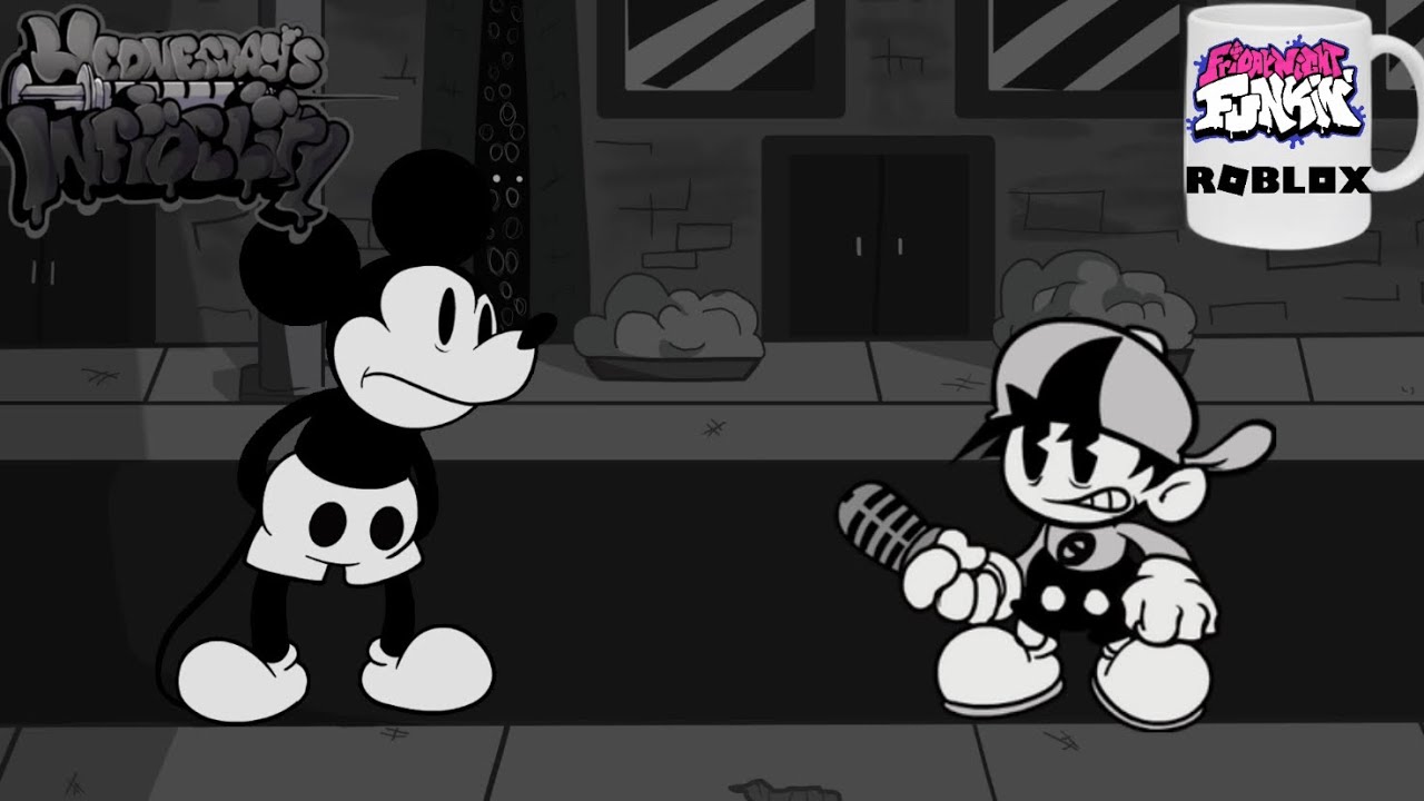 Friday Night Fukin vs Mickey Mouse Wednesday’s Infidelity V1 Monday ...