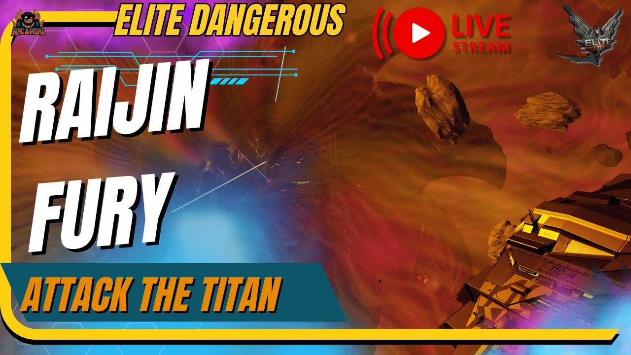 Titan Attack: Raijin's Wrath in Elite Dangerous - YouTube