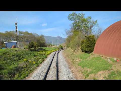 【背面展望】小海線 HIGH RAIL2号 信濃川上〜野辺山 2024.05.05 - YouTube