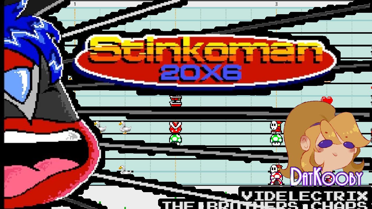Stinkoman 20X6 - Level 1 - Super Mario Paint - YouTube