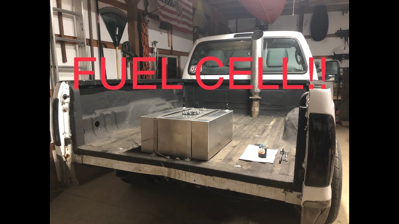 *RACE TRUCK BUILD* FUEL CELL INSTALL! CLOSING IN ON RACE SEASON! Ep.39 ...