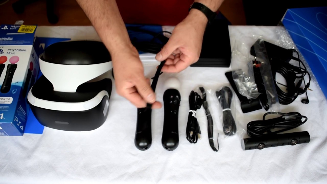 Playstation VR Unboxing (PSVR) & PSVR Move - YouTube
