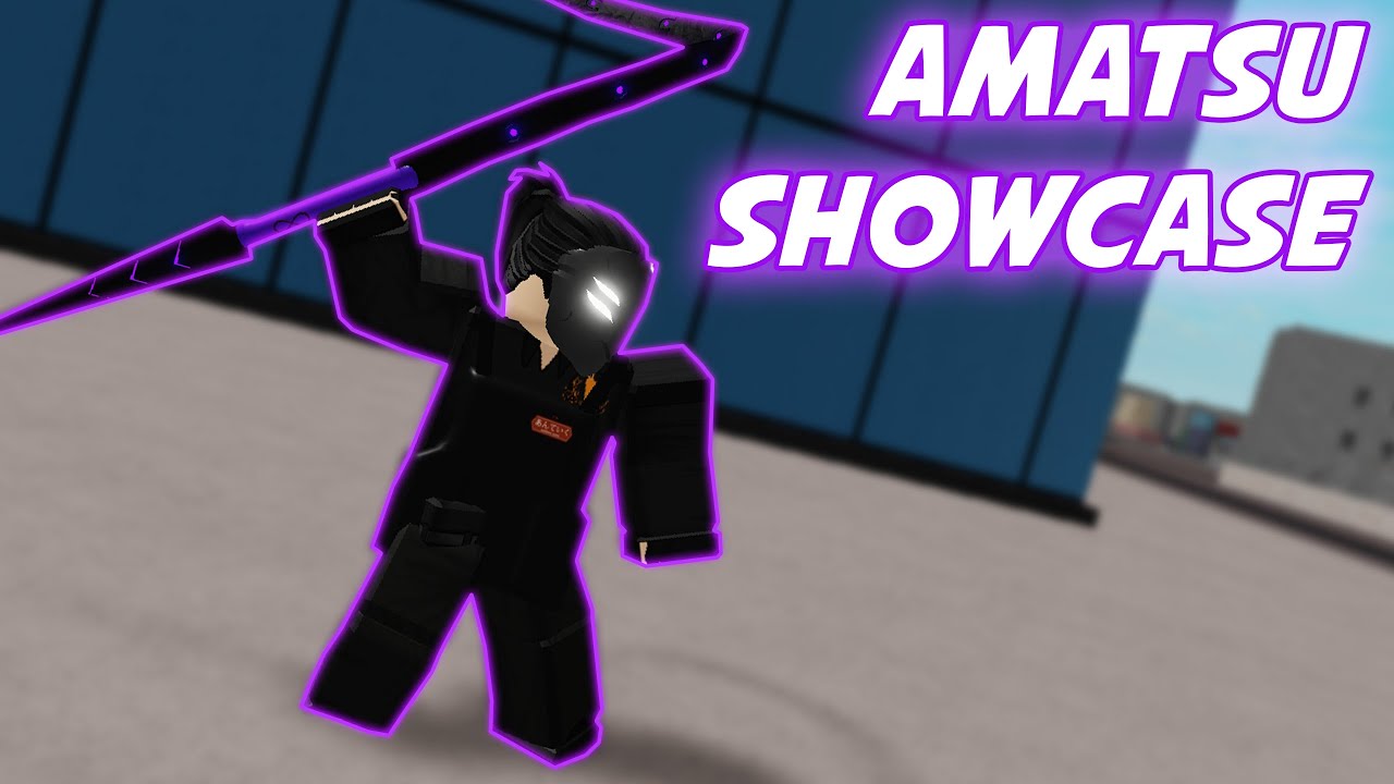 AMATSU SHOWCASE!! | NEW META WEAPON?! | Ro-Ghoul [ALPHA] | ROBLOX - YouTube