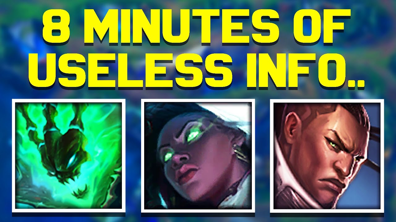 8 Minutes of Useless Information about Thresh, Senna, and Lucian! - YouTube