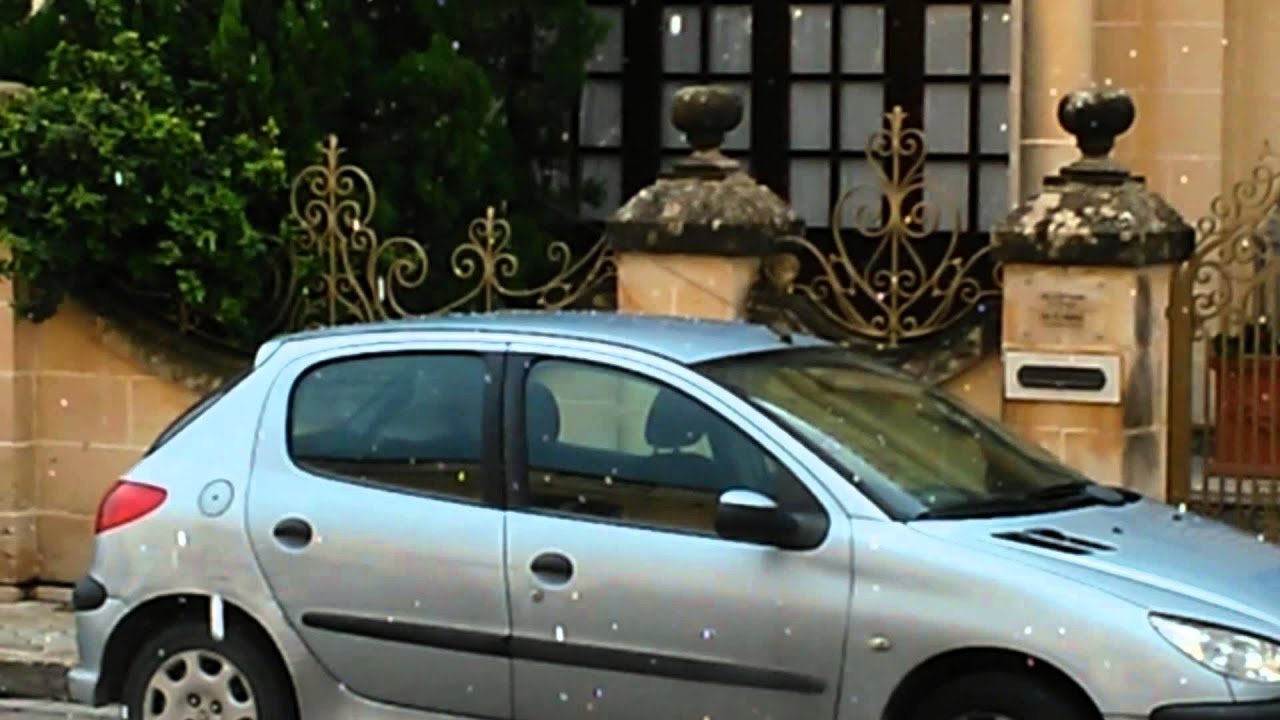 Snow in Malta !!!! - YouTube