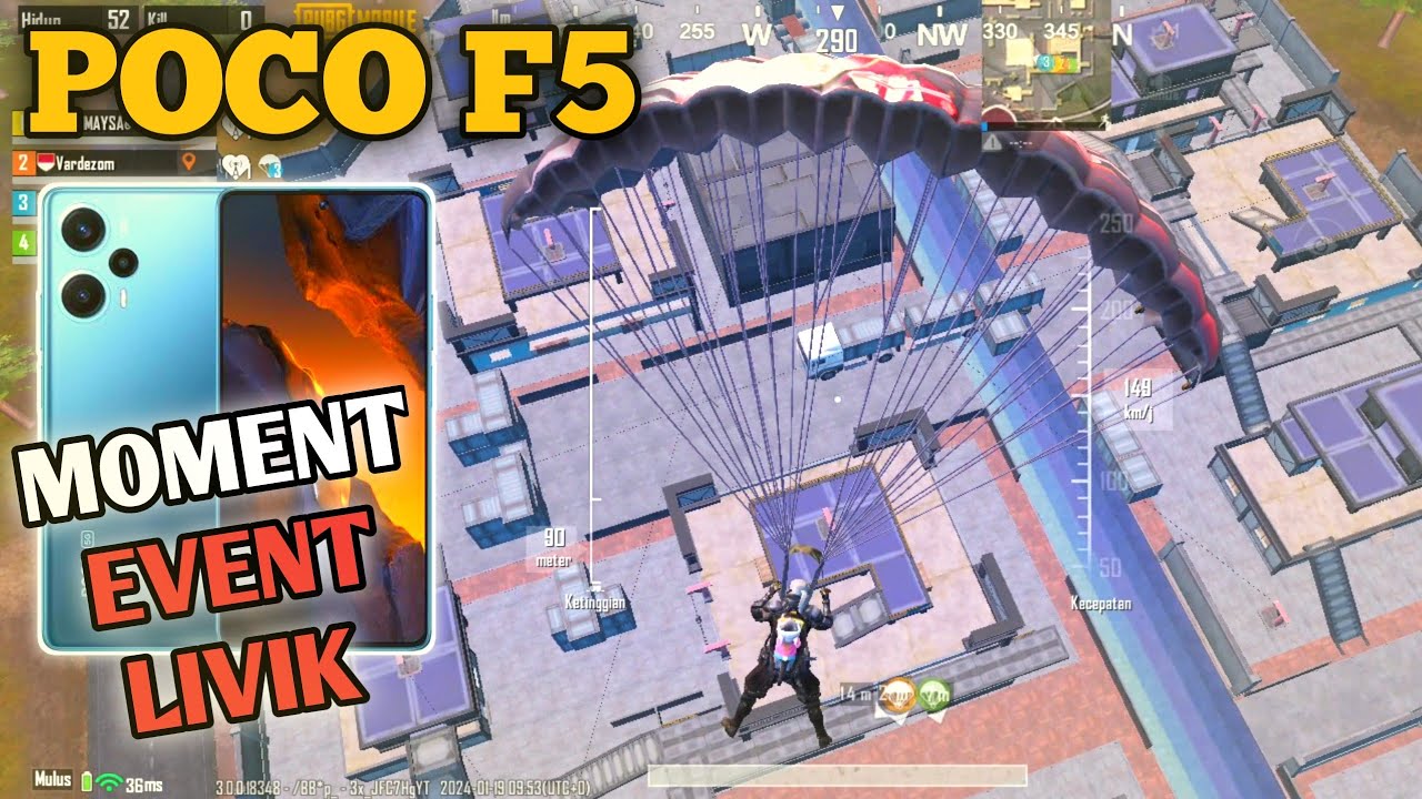 POCO F5 MOMENT EVENT SHADOW FORCE LIVIK PUBG MOBILE - YouTube