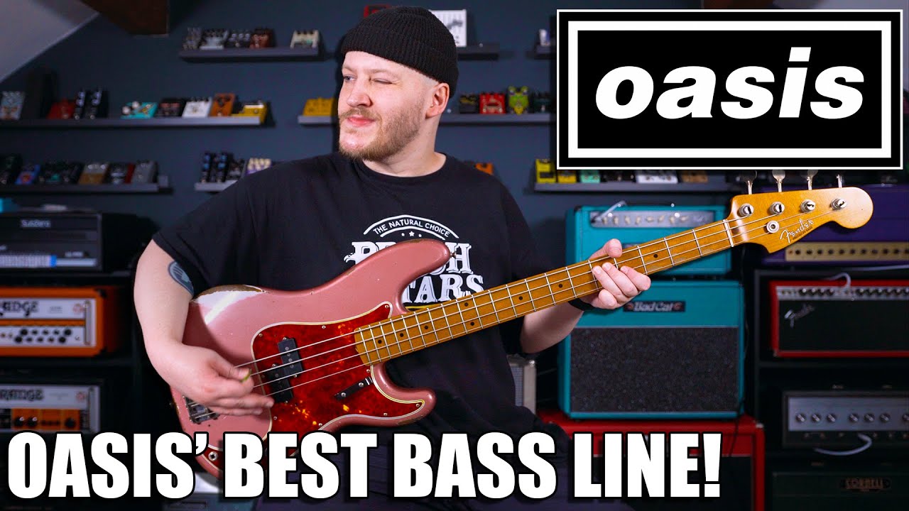 Oasis' BEST Bass Line (COVER) - YouTube