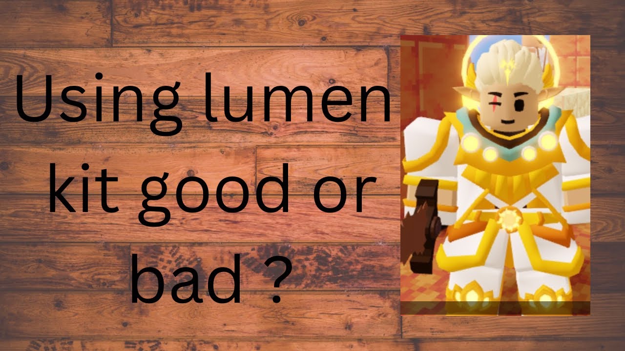 Using lumen kit in roblox bed wars - YouTube