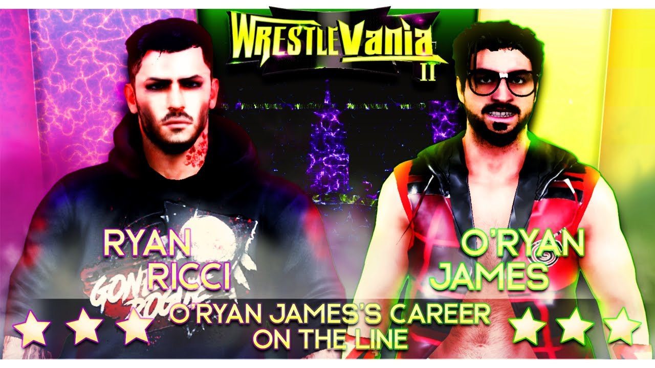 WrestleVania II - Ryan Ricci vs O'Ryan James - YouTube