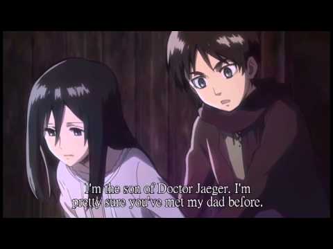 Attack on Titan: Eren Saves Mikasa From Kidnappers