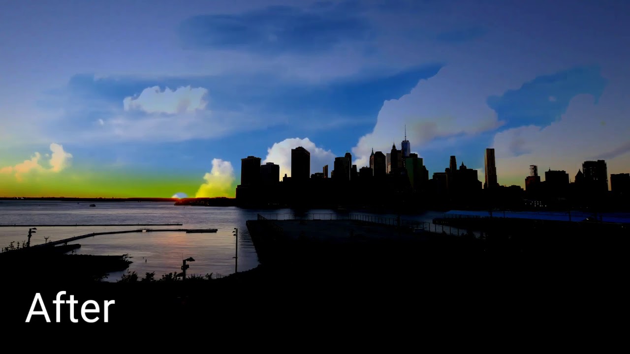 Video Skylight Effect - YouTube