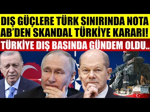 Türk Denizlerinde Yabancı Gemilere Nota.. Türkler İstemeden Giremeyecekler..