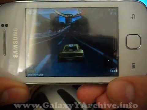 Samsung Galaxy Y (GT-S5360) - Ragin Thunder (Race game)
