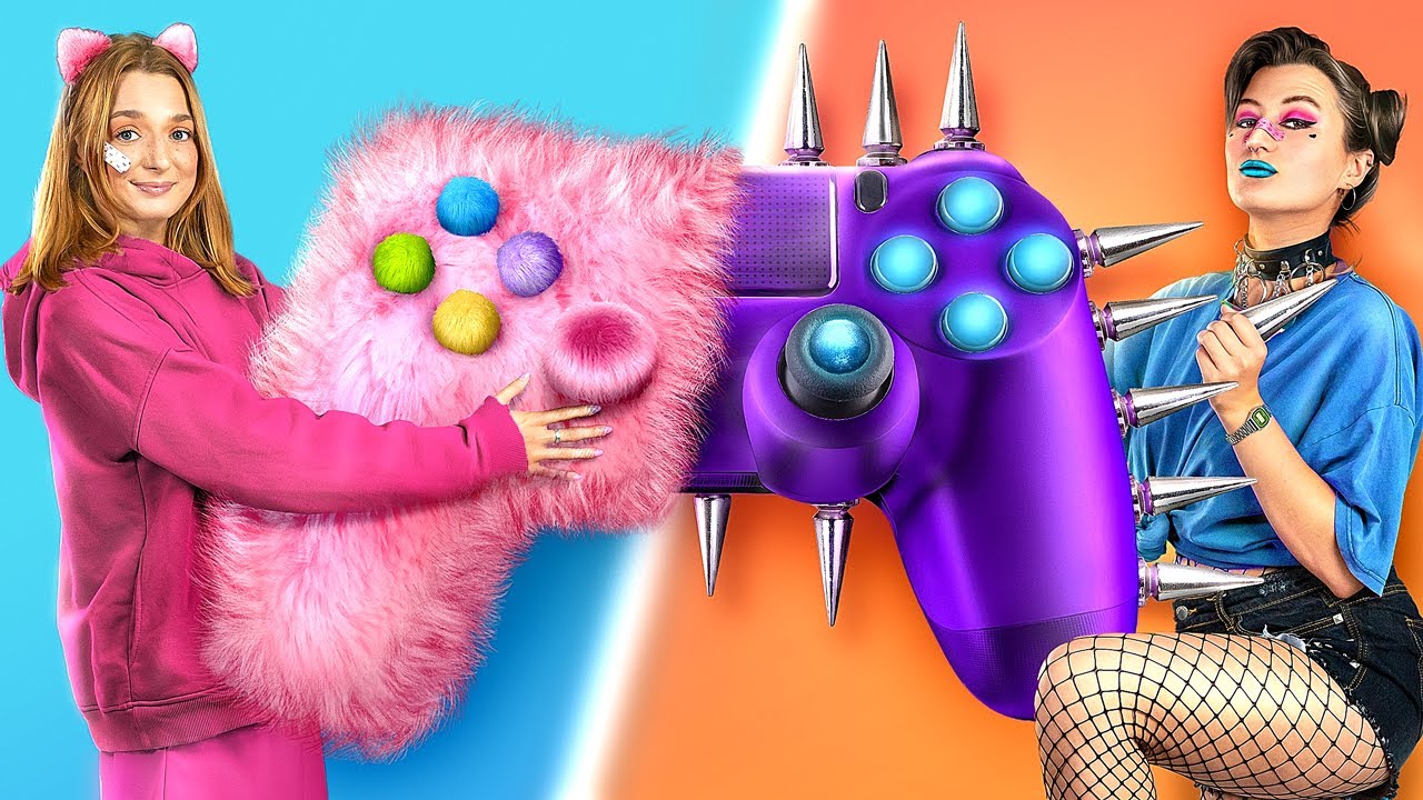 E-Gamer kontra Soft Gamer/ Jak Zdobyć Popularność w Szkole - YouTube