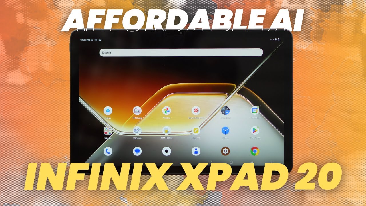 Is the most affordable tablet with AI any good? | INFINIX XPAD 20 review - YouTube