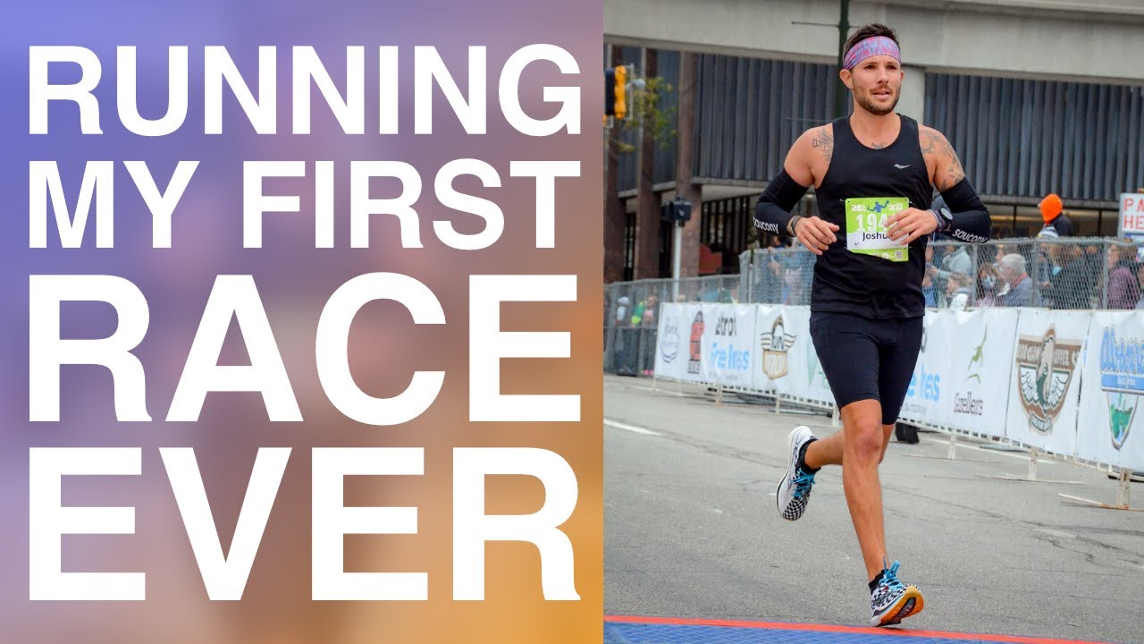 Running My First Full Marathon | My First Race EVER - YouTube