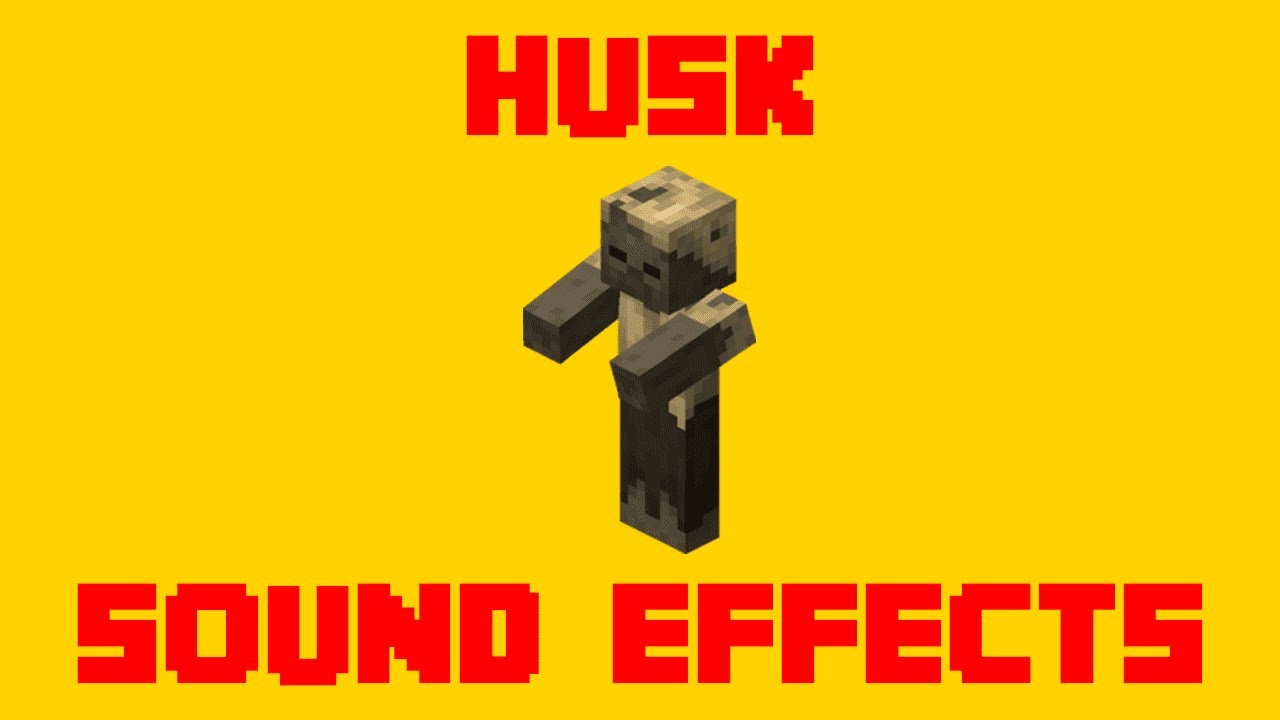 Minecraft Husk Sound Effects! - All Husk SFX For Editing! - YouTube