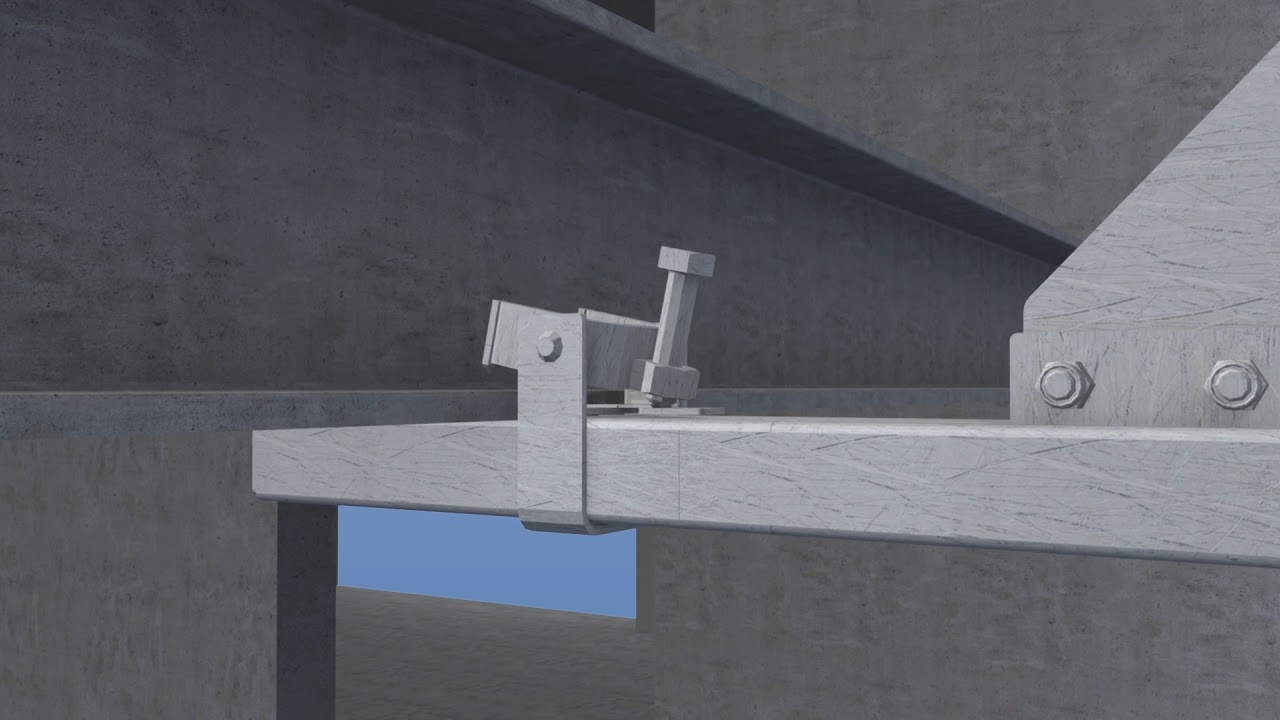 Dell-Core Beam Clamp Installation - YouTube