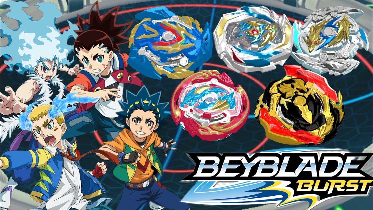 Top 05 Special Moves Of Beyblade Burst Rise Series|Valt,Lui,Aiger And ...