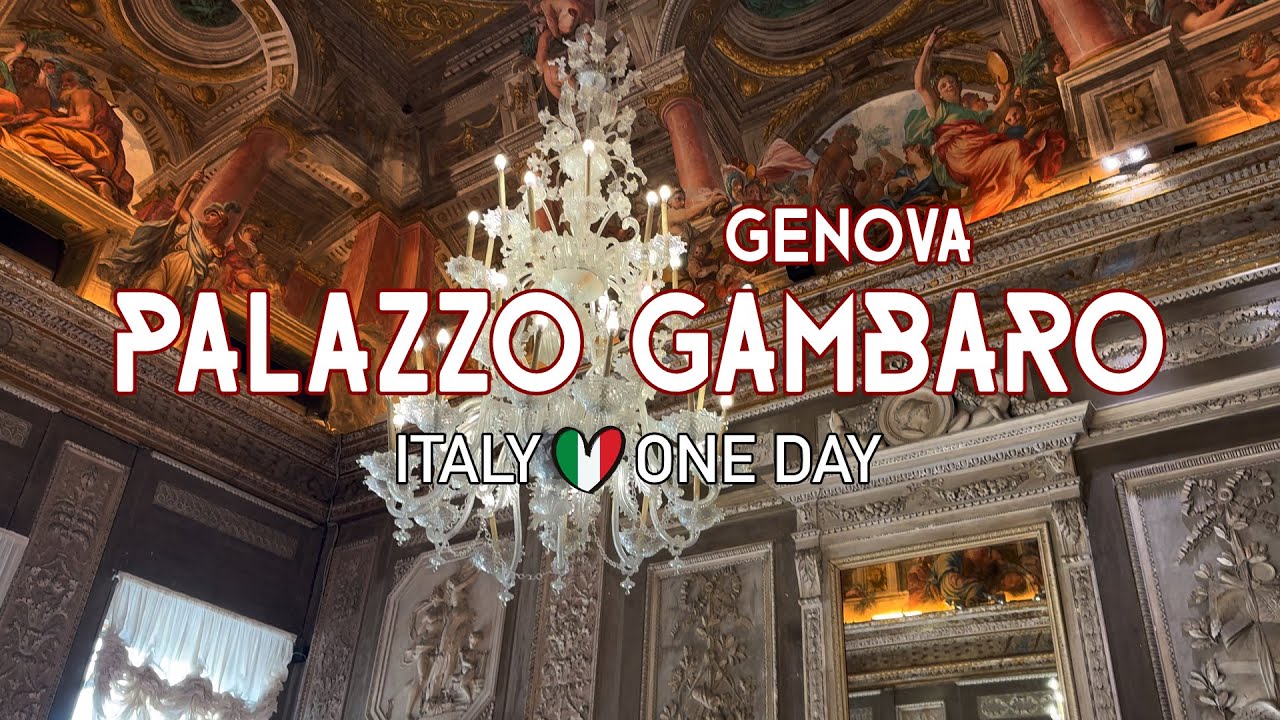 🇮🇹 Inside Palazzo Gambaro: The Charm and History of Old Genoa 🏛️ - YouTube