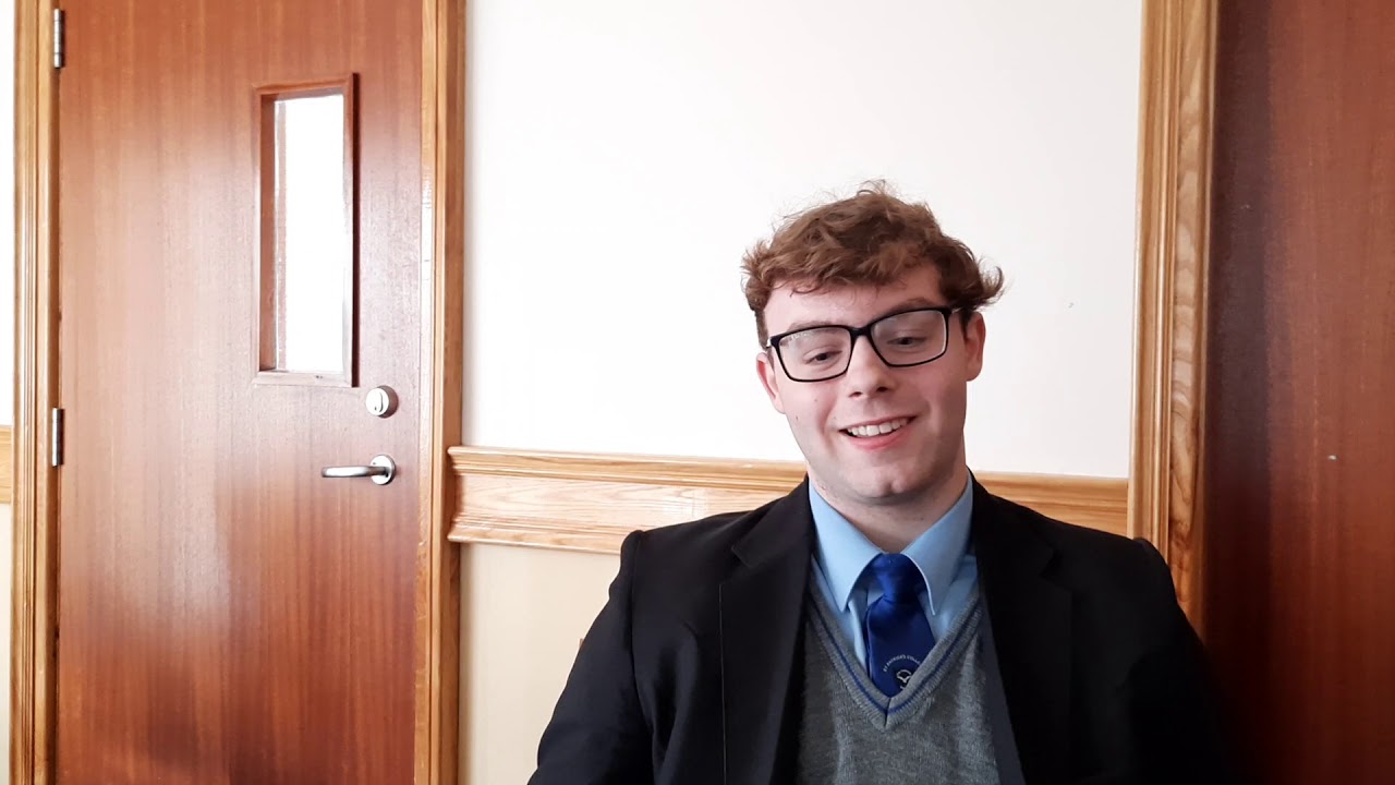 TWO MINUTES WITH - Conan Milne | St Patrick's Maghera - YouTube