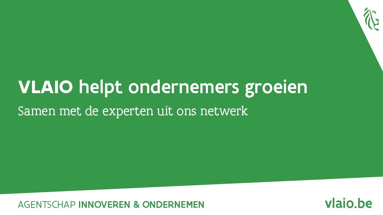 VLAIO Team Bedrijfstrajecten - YouTube